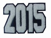 China Custom Chenille Varsity Letters Patches Greek Embroidery Delta Sigma 5cm Height for sale