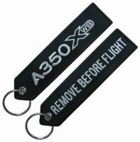 China Red Blue Remove Before Flight Tag  130*30MM Attached With Metal Ring for sale