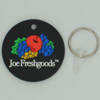 China Flexible Rubber Key Chain Unbreakable Portable Custom PVC Keychain for sale