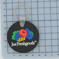 China Flexible Rubber Key Chain Unbreakable Portable Custom PVC Keychain for sale