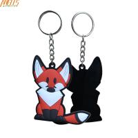 China Custom Soft PVC Keychain Promotional 3D Rubber Key Chain 100 PCS MOQ for sale