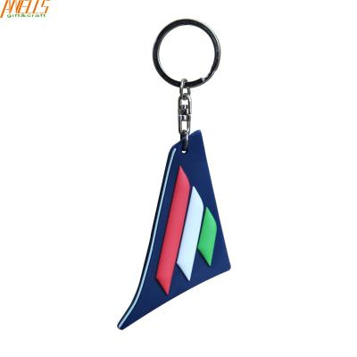 China Custom Soft PVC Key Chain 2-8mm Thickness Eco Friendly Promotional Gift for sale