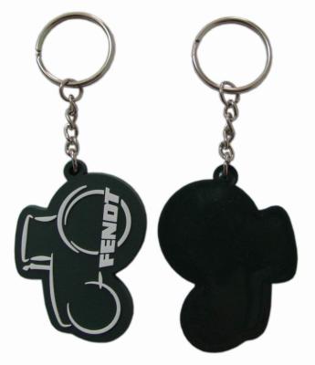 China Custom PVC Keychain 3D Embossed Logo Promotional Gift 100 PCS MOQ for sale