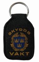 China Comfortable Embroidered Keychain Tag Soft Hand Touch Skin Friendly for sale