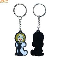 China Custom Double Sided PVC Rubber Keychain 3D Flexible Promotional Zip Puller 2-8mm Thick for sale