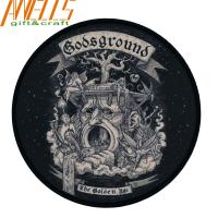 China Custom Digital Print Embroidered Fabric Patches Skin Friendly Heat Transfer for Clothing 300 DPI for sale