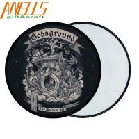 China Custom Digital Print Embroidered Fabric Patches Skin Friendly Heat Transfer for Clothing 300 DPI for sale