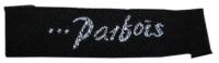 China Sewing On Embroidered Clothing Labels No Shrinking Soft Hand Touch for sale
