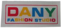 China Custom Washable Woven Logo Labels Ultrasonic Cut 100D Polyester for Clothing Brand for sale