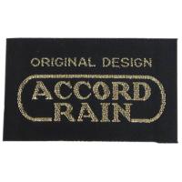 China Custom Woven Clothing Labels Heat Cut Border 100 Pcs for Shirts Bags Garment for sale
