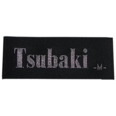 China Custom Woven Clothing Labels No Minimum Private Brand Logo Polyester Cotton 100 Pcs for sale