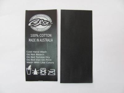 China Custom Woven Apparel Labels Embroidered Tags 100 PCS Minimum Washable Durable for sale