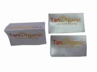 China Smooth Appearance Woven Garment Labels Custom Size  Heat Cut Border for sale