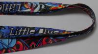 China Custom Printed Promotional Lanyard with Silk Screen Logo 90cm Length 2.5cm Width for sale