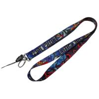 China Custom Printed Promotional Lanyard with Silk Screen Logo 90cm Length 2.5cm Width for sale