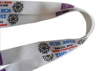 China Custom Sublimation Printed Polyester Lanyard Eco Friendly 100 Pcs MOQ for sale