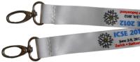 China Custom Sublimation Printed Polyester Lanyard Eco Friendly 100 Pcs MOQ for sale