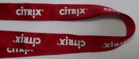 China Custom Printed Polyester Lanyard 90cm x 2cm Fade Proof Skin Friendly for sale