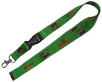 China Adjustable Cute Lanyard Card Holder Soft Hand Touch Dry Cleanable for sale