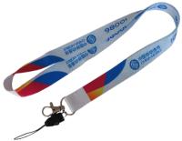 China Custom Woven Lanyards with PMS Color No Minimum Order 100 Pcs for sale