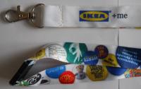 China Custom Sublimation Polyester Lanyards 90cm x 2cm One or Both Sides Printing for sale