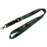China Custom Polyester Lanyards with Silk Screen Printing 100 Pcs Minimum Order for sale