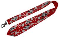China Custom Sublimation Lanyards with Logo for ID Card Key Mobile Phone Use 100 Pcs MOQ for sale