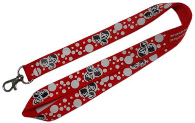 China Custom Sublimation Lanyards with Logo for ID Card Key Mobile Phone Use 100 Pcs MOQ for sale