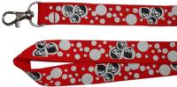 China Custom Sublimation Lanyards with Logo for ID Card Key Mobile Phone Use 100 Pcs MOQ for sale