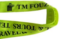 China Custom Sublimation Polyester Lanyard with Metal Hook and Plastic Buckle 90cm for sale