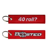China Bag Luggage  Remove Before Flight Keychain 125*25MM Dry Cleanable for sale