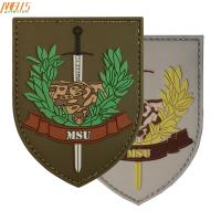 China Custom PVC Morale Patch Hook and Loop Backing Waterproof Easy Clean 50pcs MOQ for sale