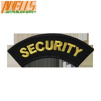 China Custom Washable Embroidery Patches Twill Fabric Full Embroidery Background 9 Colors for sale