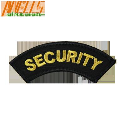 China Custom Washable Embroidery Patches Twill Fabric Full Embroidery Background 9 Colors for sale