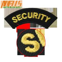 China Custom Washable Embroidery Patches Twill Fabric Full Embroidery Background 9 Colors for sale