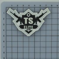 China 3D Custom Soft PVC Patch , OEM Logo Rubber Morale Patches For Military Units for sale