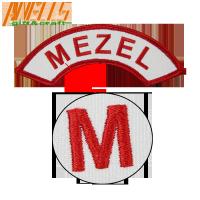 China Velcro Hook Loop Army Embroidery Badge Custom Logo Shape For Soldiers' Name for sale
