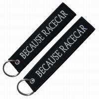 China Promotion Gift Customized Embroidery Keychain Low Minimun Order Quantity for sale