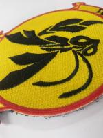 China Custom Logo Iron On Embroidery Patch MALS-31 for Hats Clothing 100pcs per Bag for sale