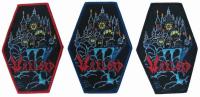 China Custom Embroidered Logo Woven Patches for Jackets 100 PCS MOQ for sale