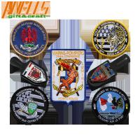 China Velcro Backing Tactical Military Patch Embroidered Applique for sale