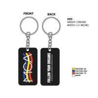 China Unbreakable 2D 3D Pantone Color Soft PVC Keychain for sale