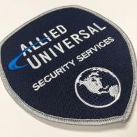 China Custom Embroidered Patches with Hook and Loop Velcro Backing Iron On 100% Embroidered Area for sale