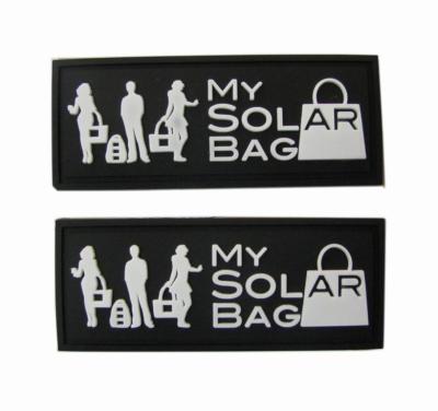 China 3M Glue 2D 3D Morale PVC Patch For Garment / Hats for sale