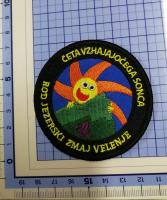 China 100% Embroidered Twill Fabric Iron On Patch For Hats for sale