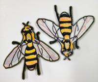 China Custom Iron On Embroidery Patch Twill Fabric 100PCS MOQ for Clothing Uniforms for sale