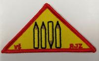 China Merrow Border Twill Fabric Custom Embroidery Patch PMS Color for sale