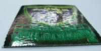 China Custom Polyester Embroidered Fabric Patches 100 PCS Minimum Washable Durable for sale