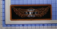 China Custom Iron Embroidery Patches 100 Pcs Min Order for Uniform Sportswear for sale
