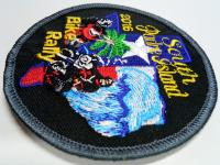 China Merrow Border Twill Iron On Embroidery Patch For Clothes for sale